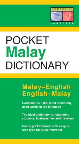 Pocket Malay Dictionary: Malay-English English-Malay (Paperback ...