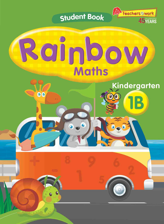 Rainbow Maths Student Book Kindergarten 1B – Popular Book Company Pte Ltd